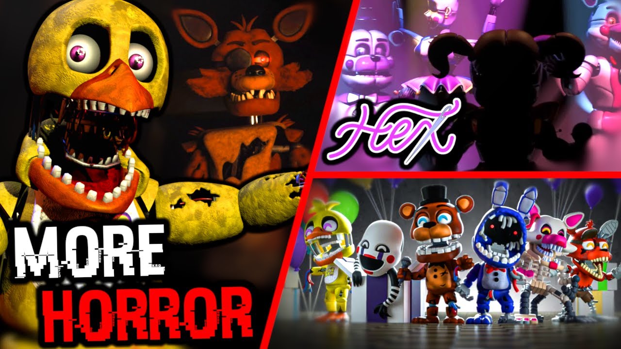 Withered Figures Release New Fnaf 2 Movie Details Hex Updates More