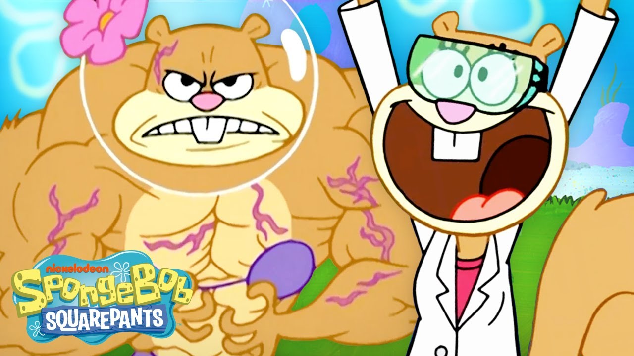 Sandy Being Sandy For 2025 Seconds Straight рџђїпёџ Spongebob Youtube