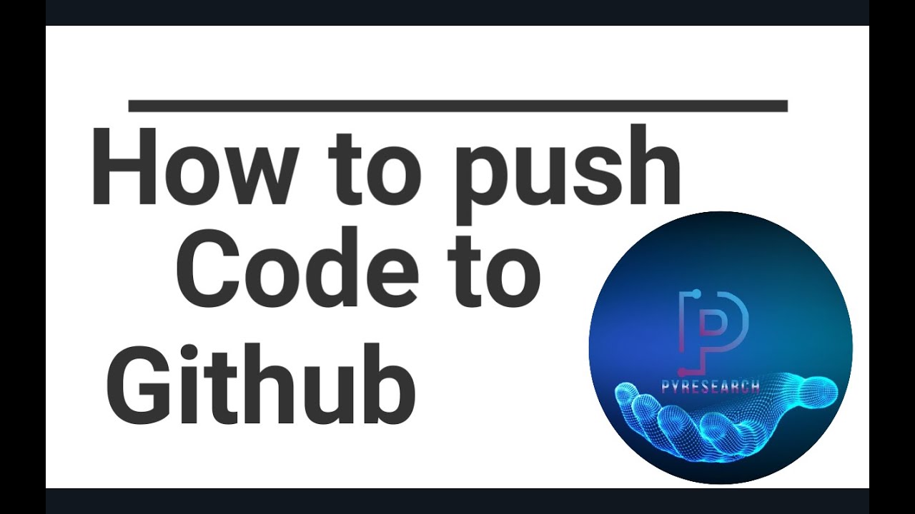 How To Push Code To Github Youtube