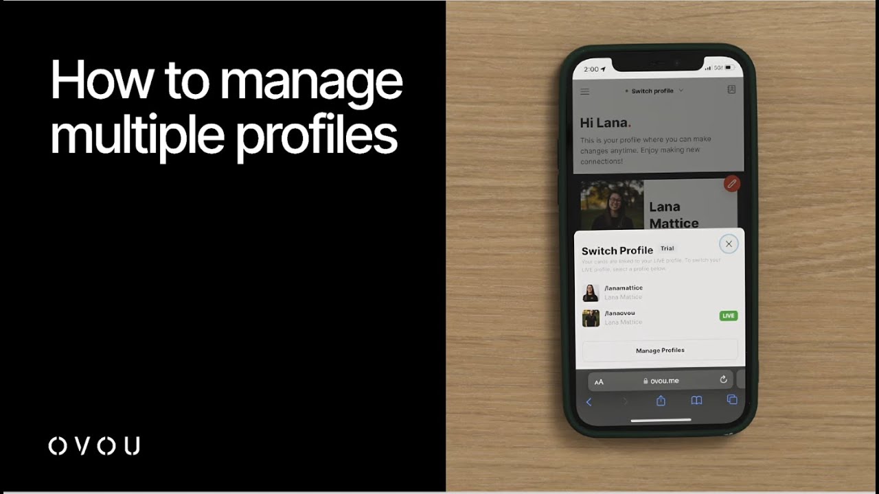 Multiple Profiles Youtube