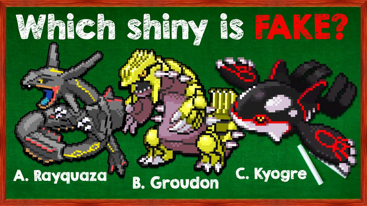 I Created The Hardest Shiny Pokémon Challenge Youtube