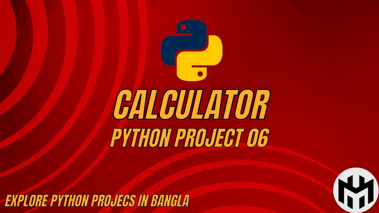 Calculator In Python Python Projects For Beginners In Bangla Youtube