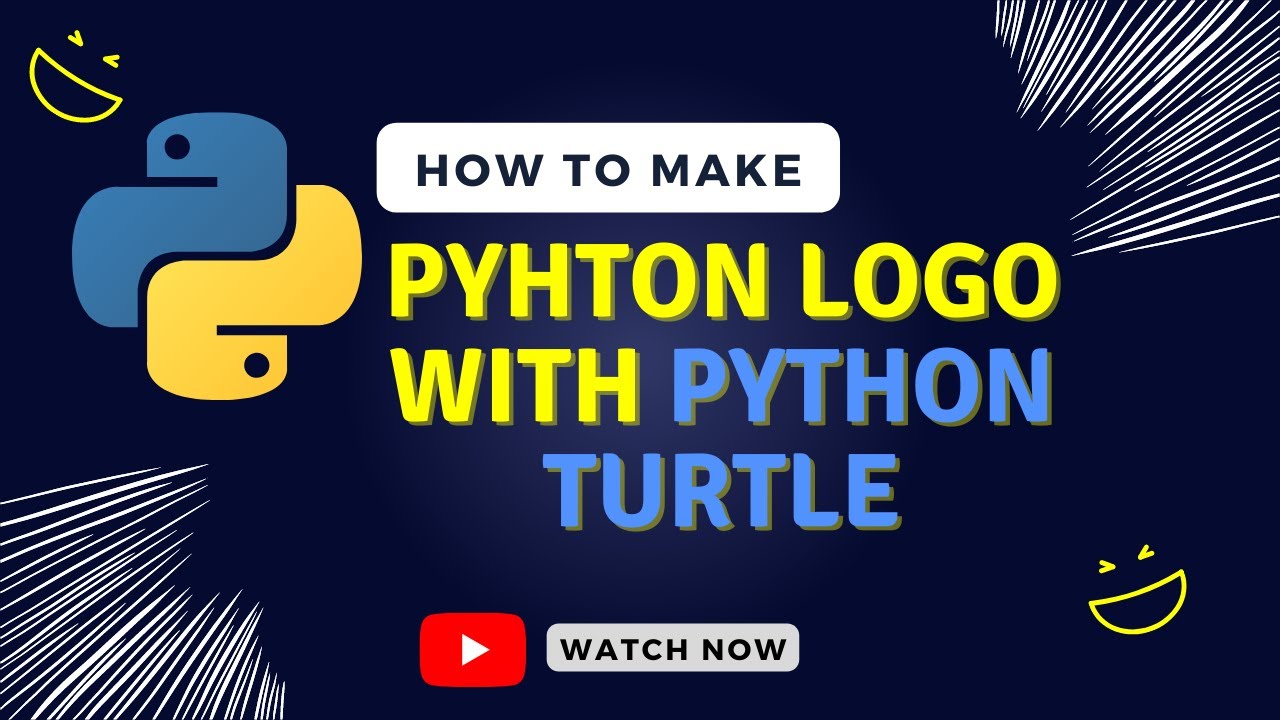 Python Logo How To Make Python Logo Using Python Turtle Youtube