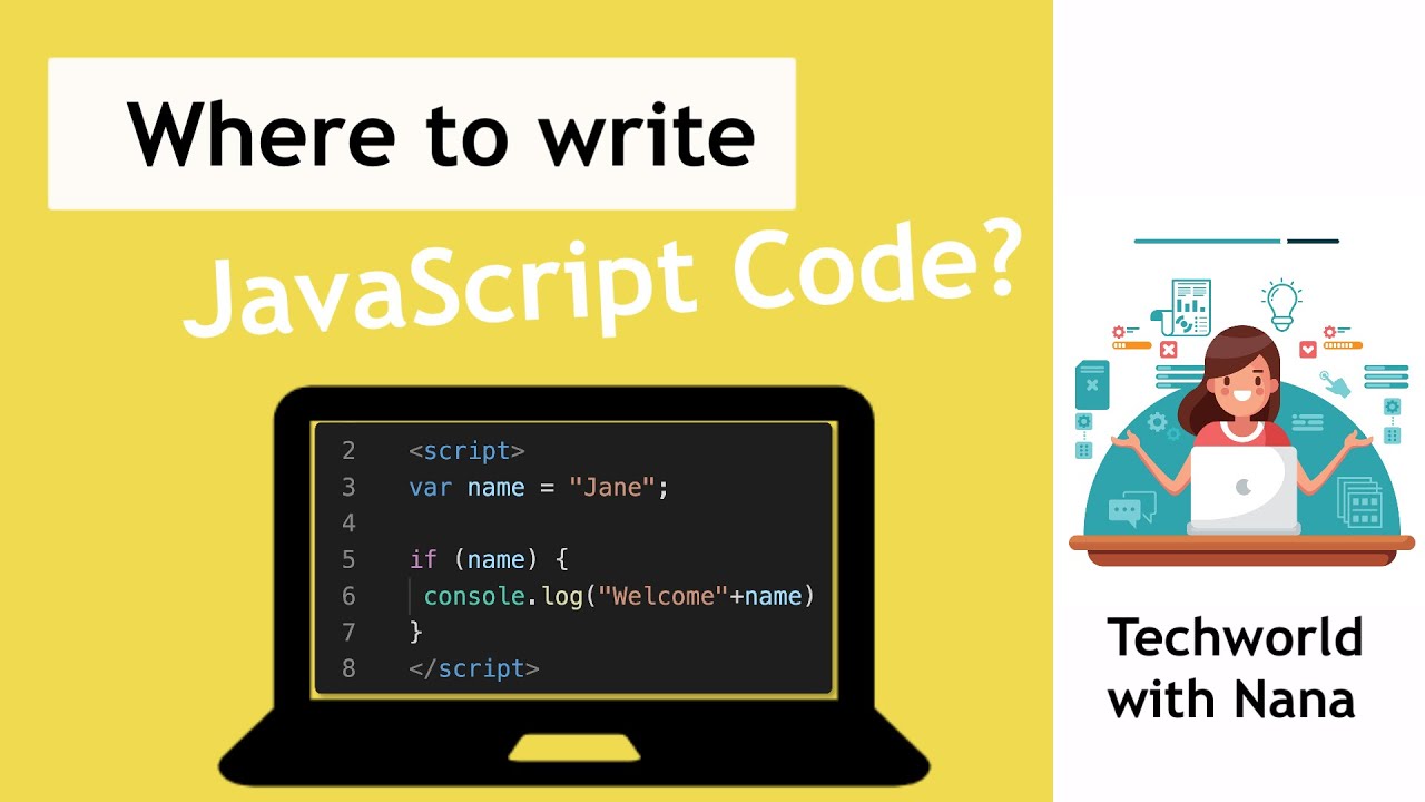 Where To Write Javascript Where To Execute Javascript Code
