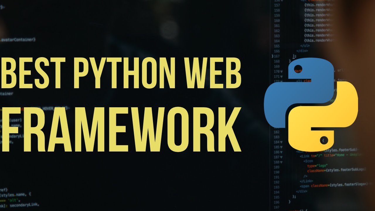 Best Web Frameworks For Python Youtube