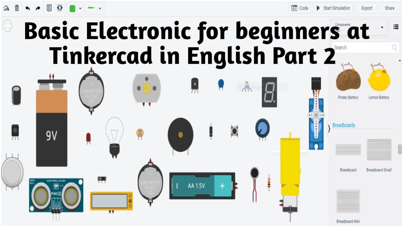 3 Tinkercad Circuits Tutorial For Beginners Tinkercad Circuits