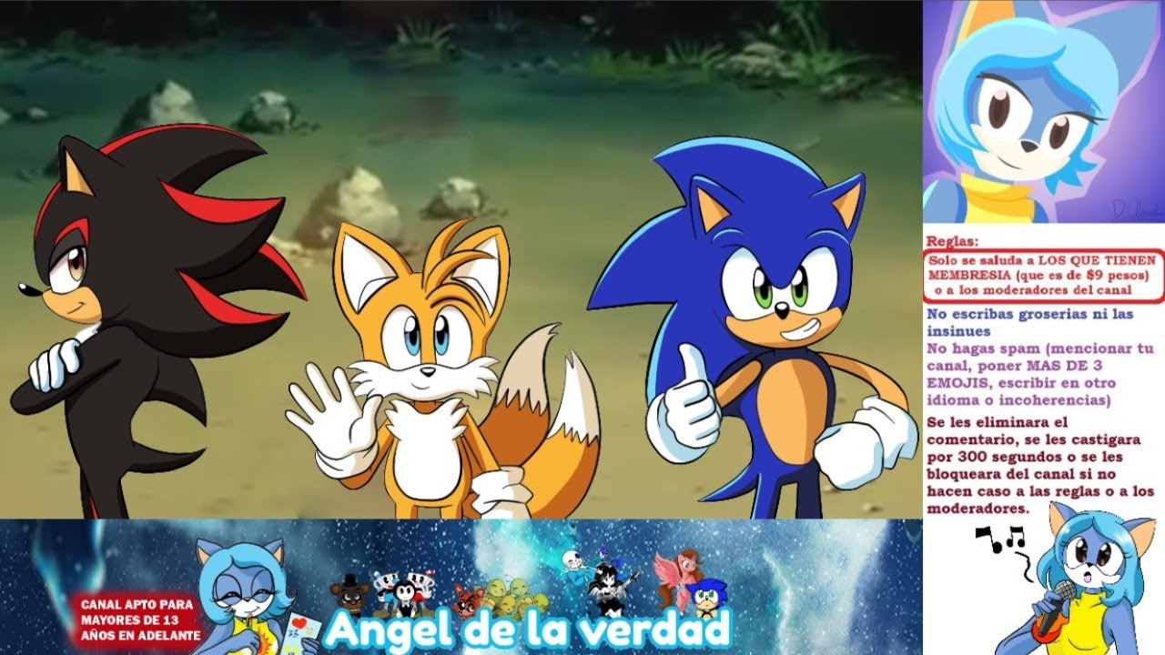 Sonic Tails Y Shadow En Vivo Youtube