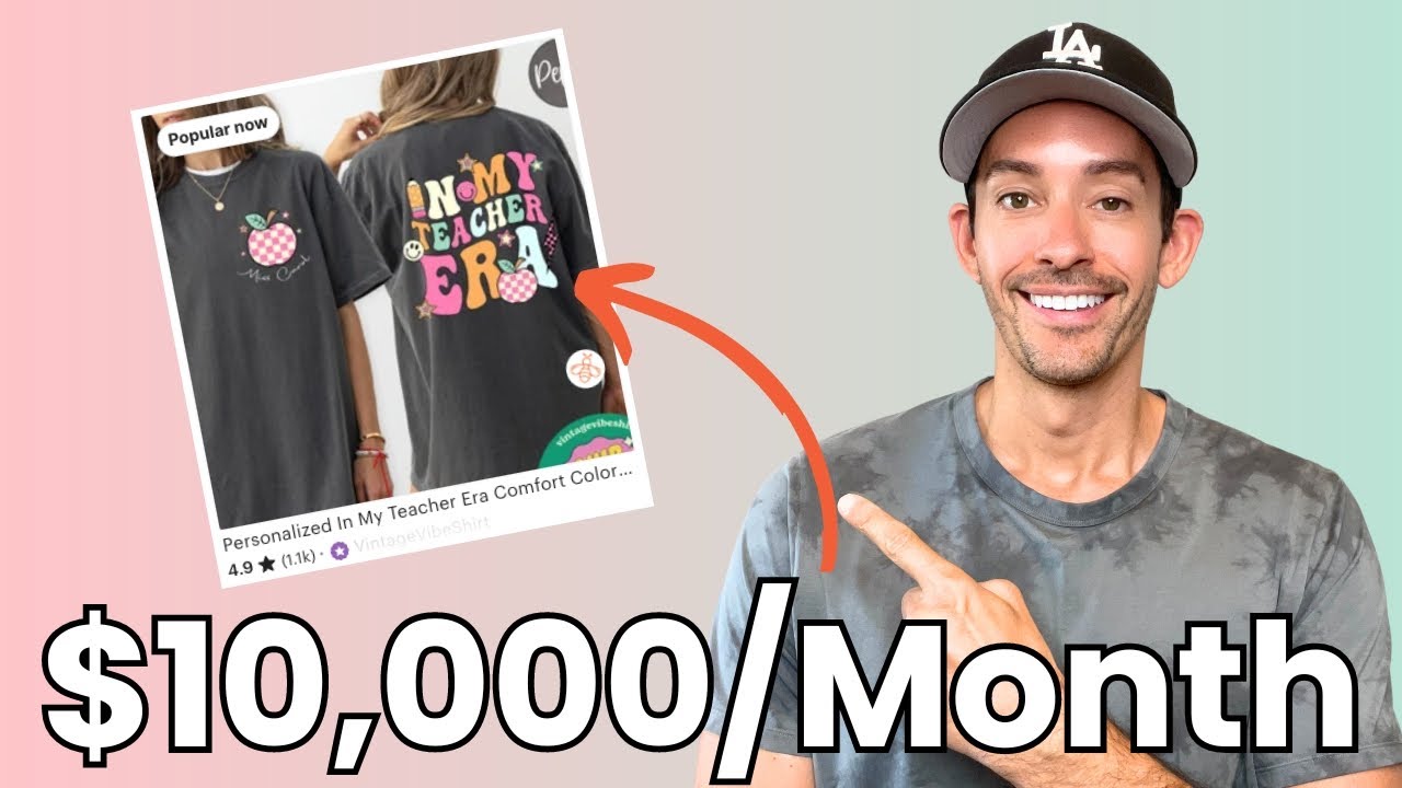 This Print On Demand Design Trend Is Blowing Up Full Tutorial Youtube