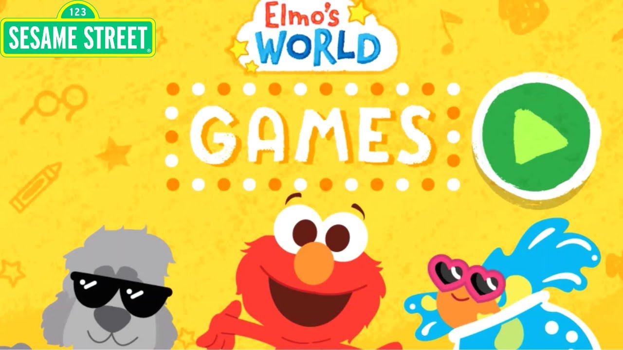 Pbs Kids Elmo S World Games Sesame Street Game For Kids Youtube