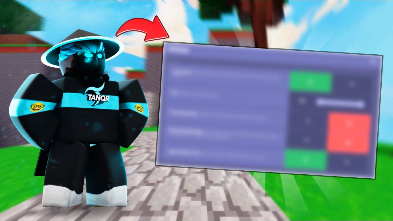 I Used Tanqr S Settings And It S Op Roblox Bedwars Youtube