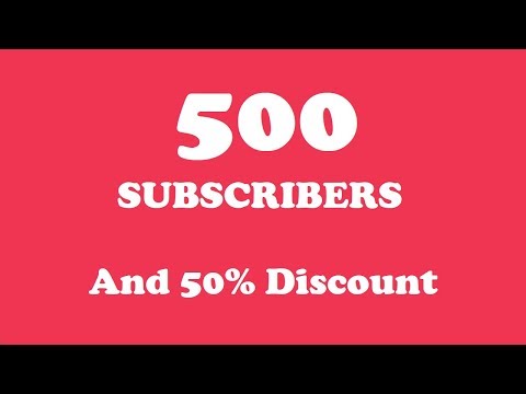 We Reached 500 Youtube Subscribers