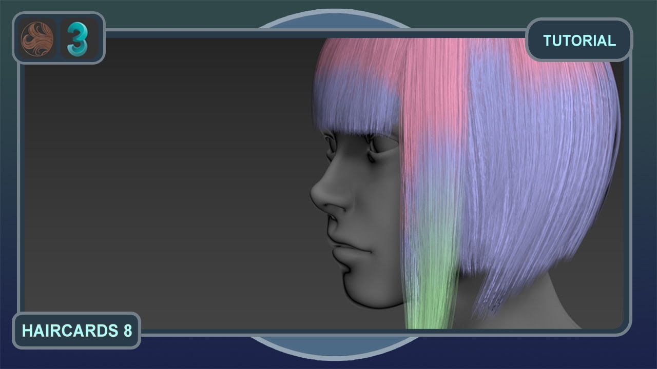 Realtime Hair For Games Haircards P8 Ornatrix 3ds Max Fibershop