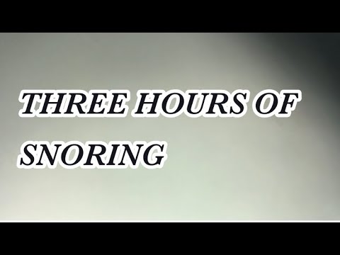Light Snoring Sound Youtube
