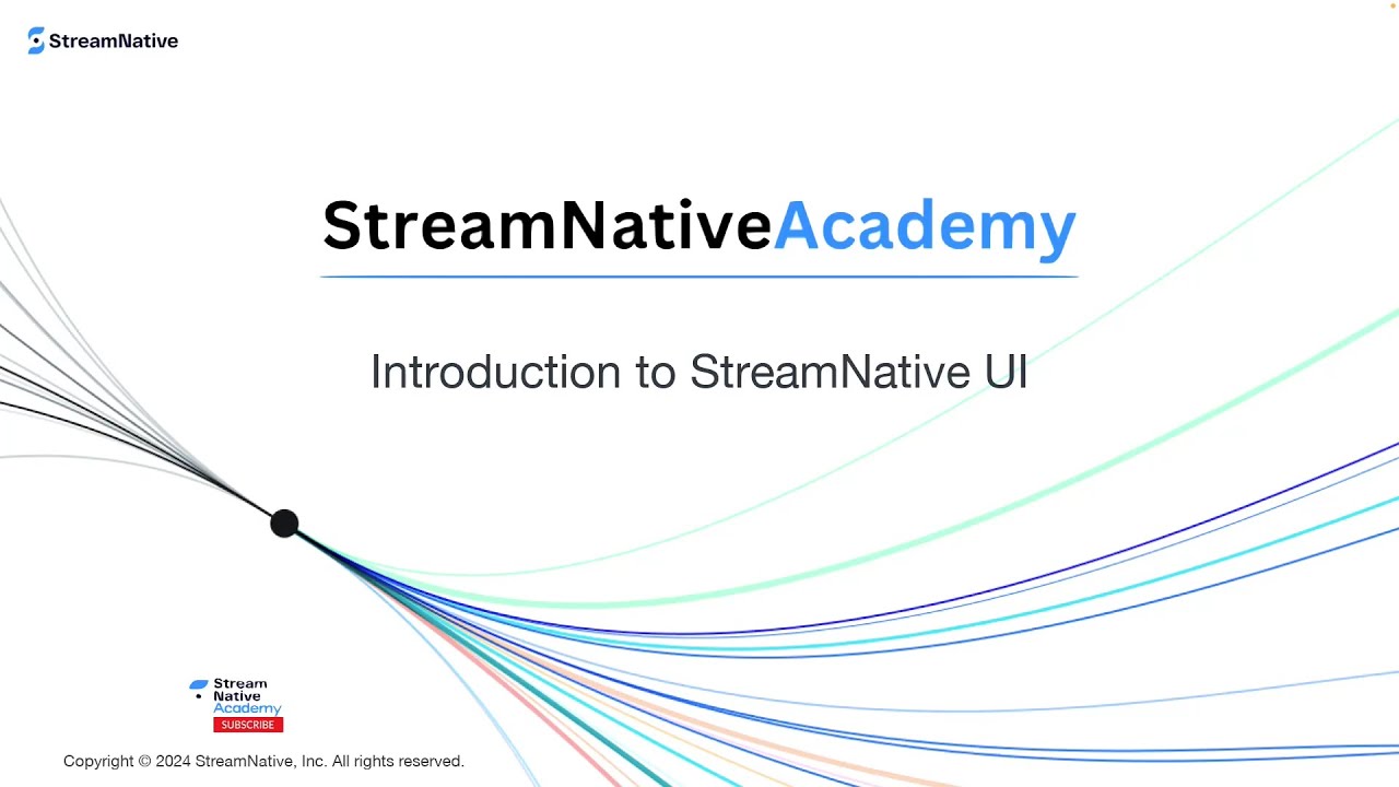 Introduction To Streamnative Ui Youtube