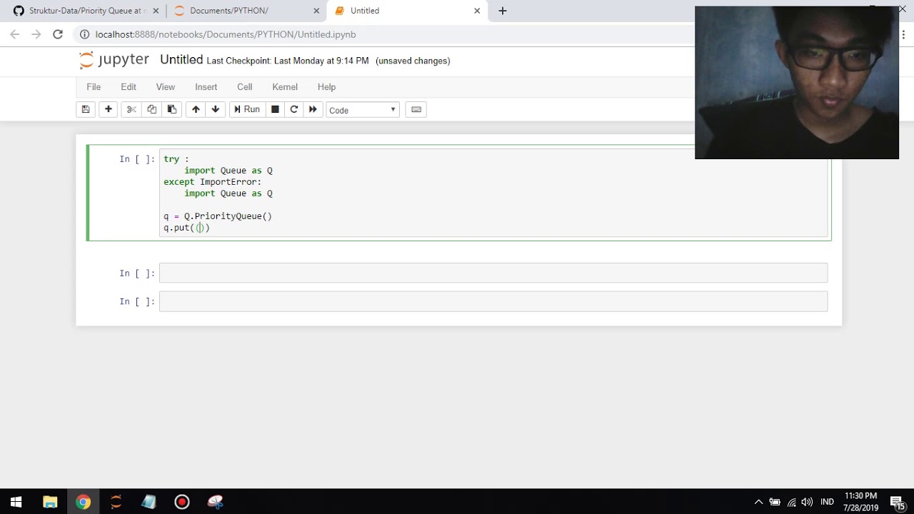 Priority Queue Pada Python Youtube