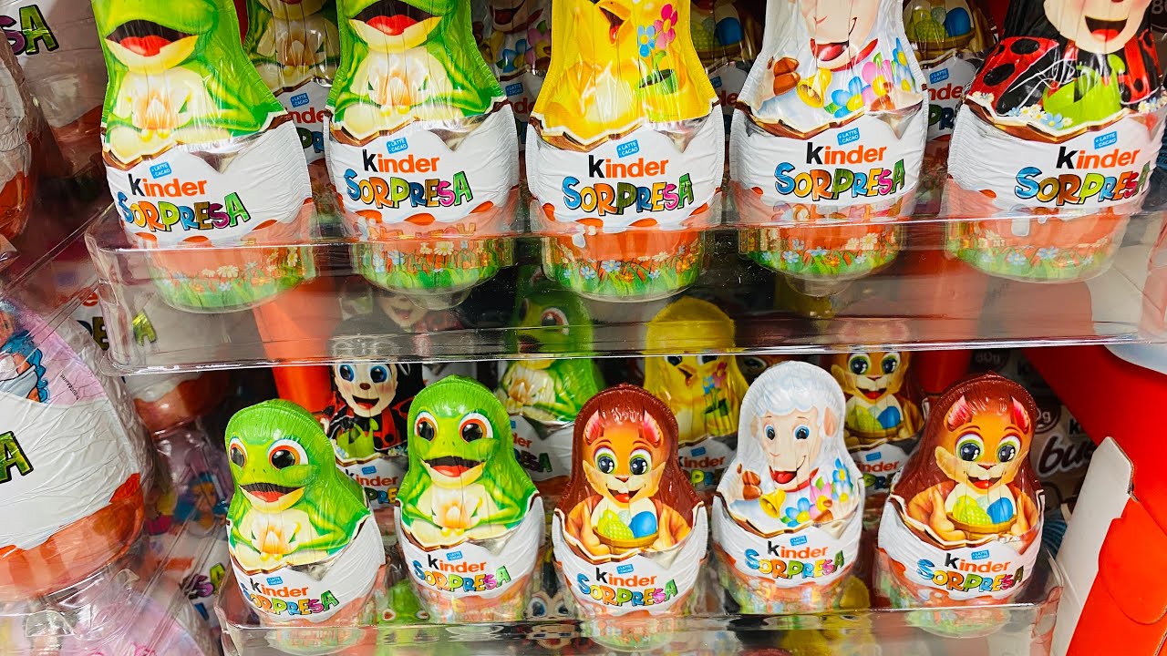 Easter Kinder Surprise Asmr Unboxing Youtube