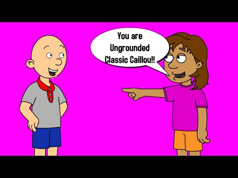 Dora Ungrounds Classic Caillou And Gets Grounded Youtube