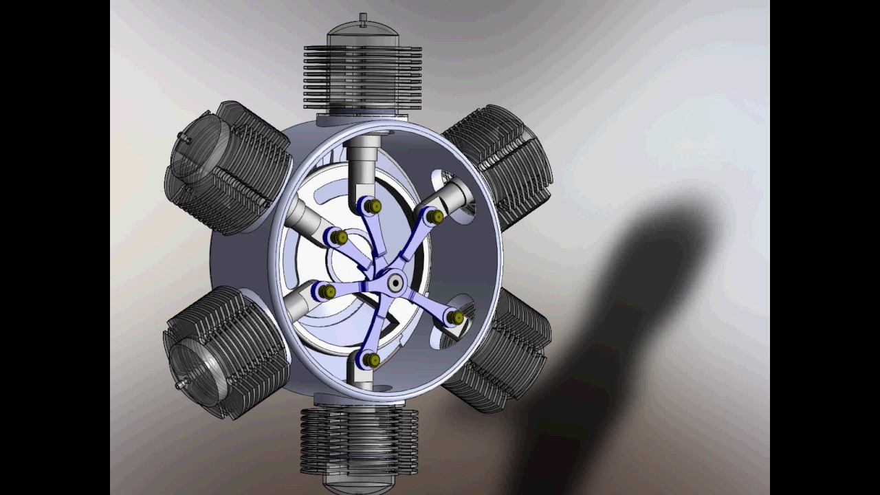 Radial Piston Pump Animation