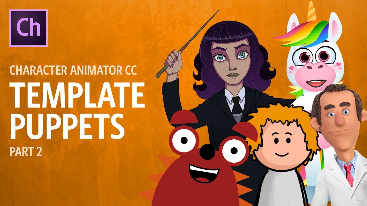 Adobe Animate Character Templates
