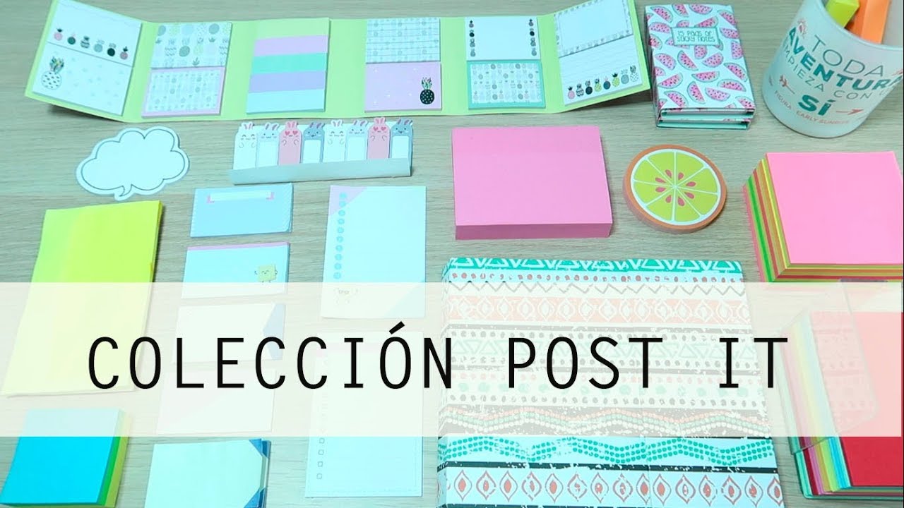 Mi Colección De Post It Haul Papelería Youtube