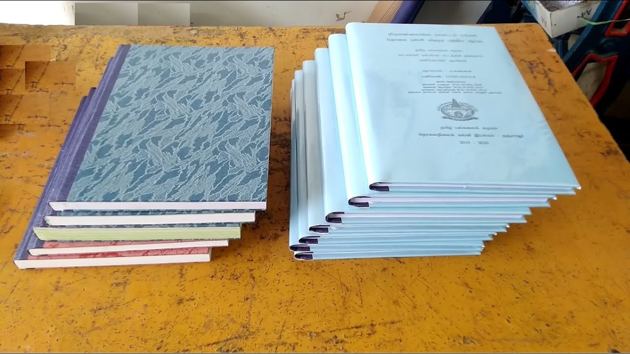 Binding Project Binding Thesis Binding Book Binding How To Make