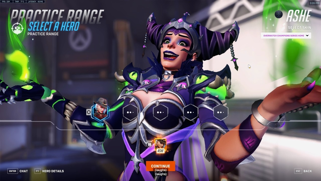The New Ashe Mythic Skin Animations Are So Cool In Overwatch 2 Season