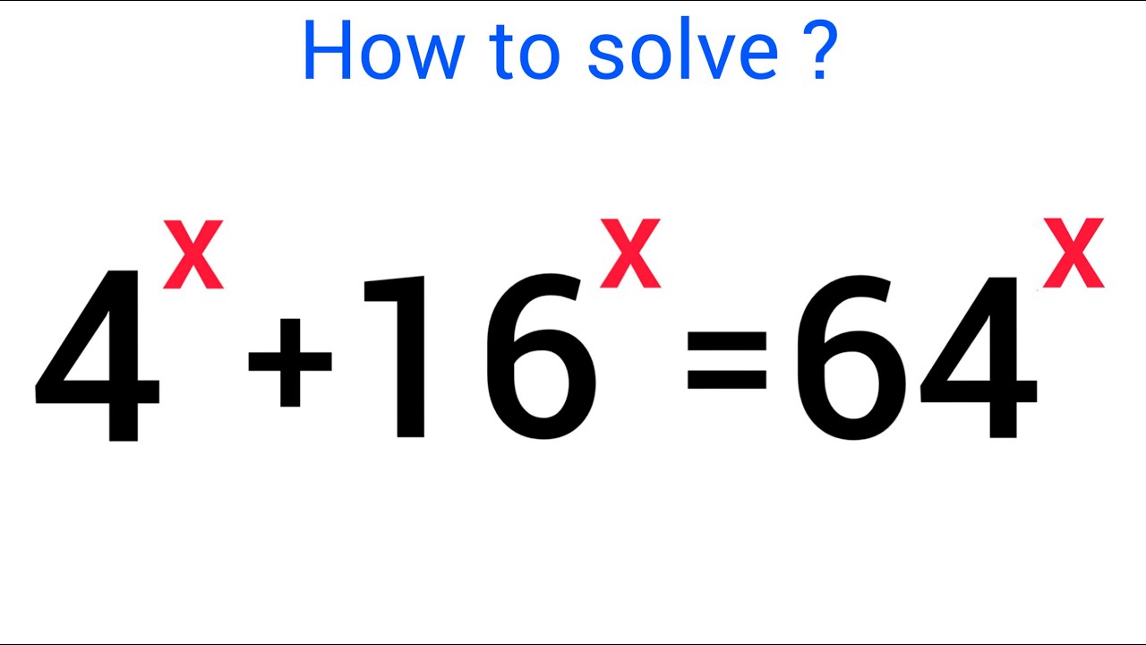 A Nice Olympiad Algebra Problem Youtube