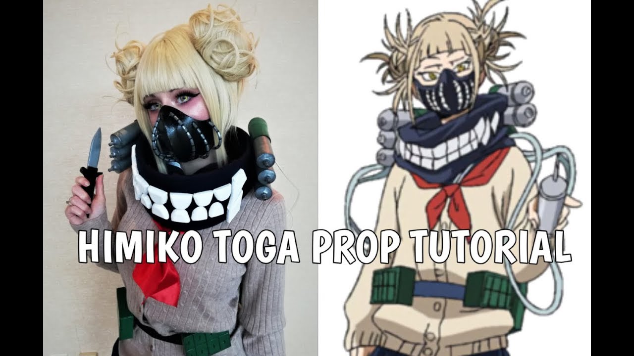 How To Make Himiko Toga S Props Cosplay Tutorial Youtube