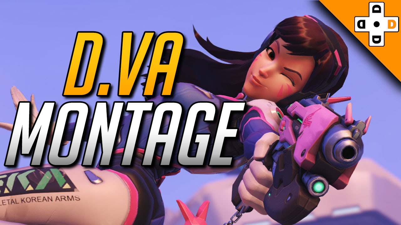 D Va Montage Nerf This Overwatch Youtube