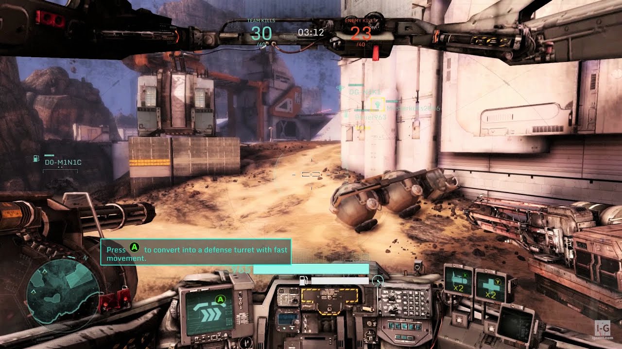 Hawken Gameplay 1080p60fps Youtube