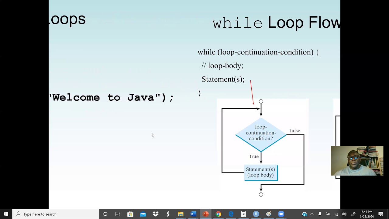 Java Loop Statements Part 2 While And Do While Loops Youtube