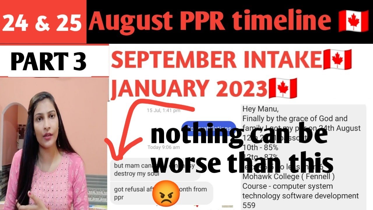 25 August Ppr Request Timeline Canada Today S Ppr Request Timeline