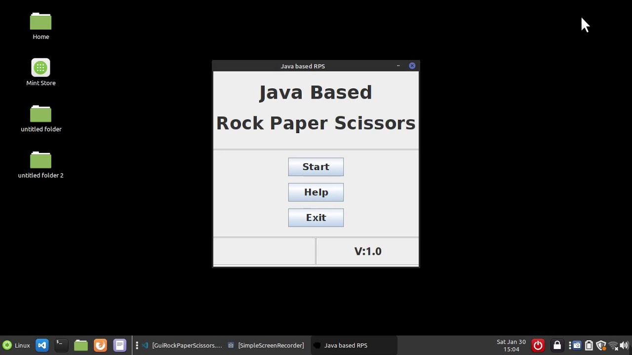 Rock Paper Scissors Using Java Gui Swing Youtube