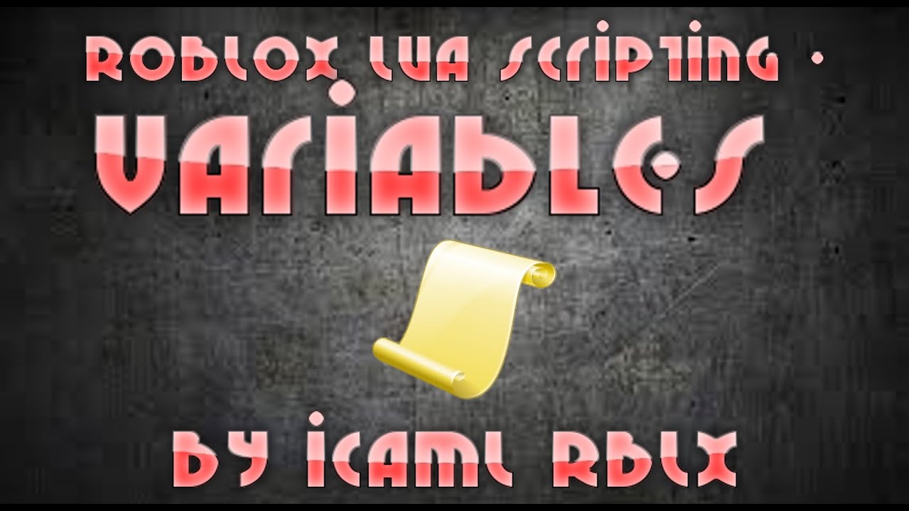 Roblox Scripting Variables Youtube