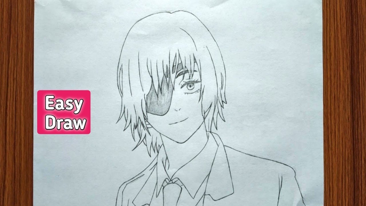 How To Draw Himeno Step By Step Tutorial Chainsaw Man Youtube