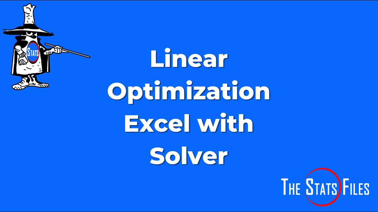 Using Solver In Excel 2016