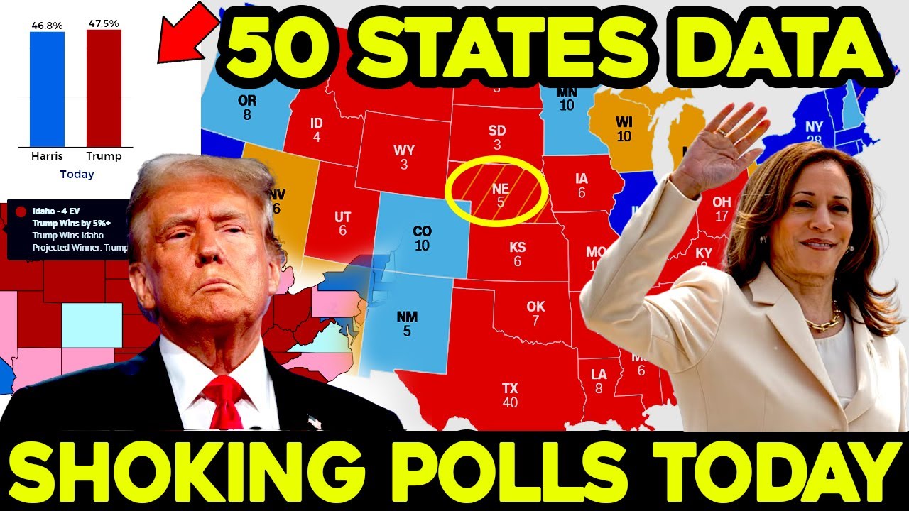 New Update 50 Polls From 50 States All Data Trump Vs Harris 2024