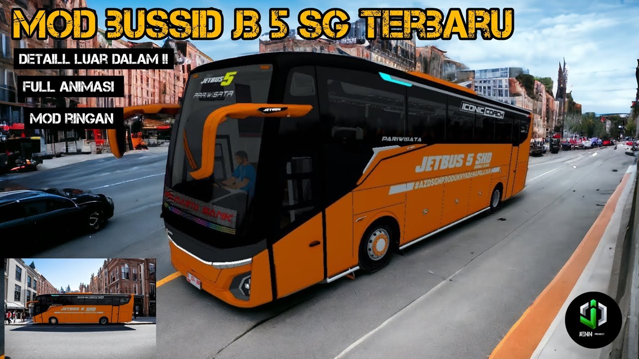 Terbaru Mod Jb 5 Single Glass Di Bussid Jb5 Bussid Youtube