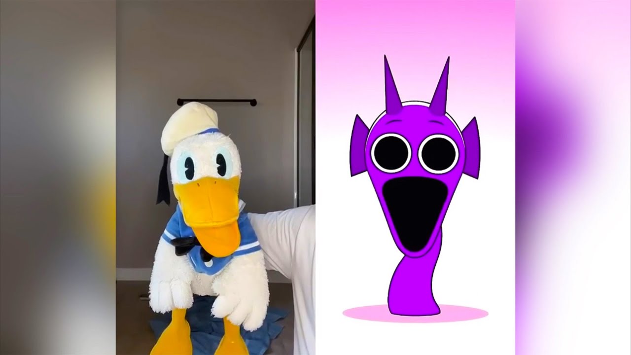 Donald Ducc Reacts To Sprunki Tiktoks 19 Do Not Be Scared Challenge