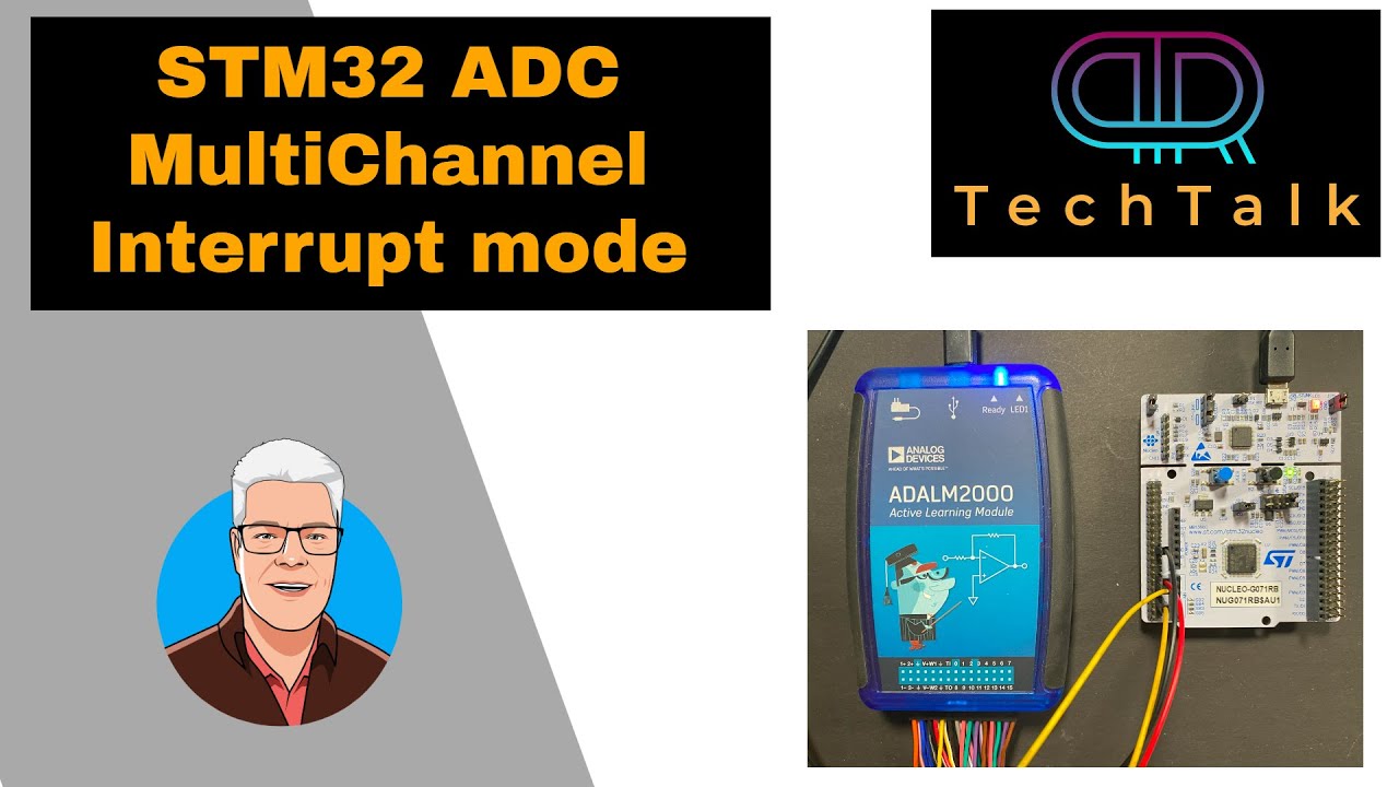 Tutorial On Adc Multichannel Interrupt Method Youtube