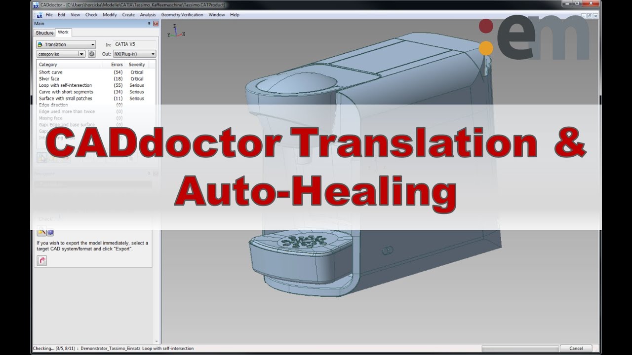 Caddoctor Translation Auto Healing Youtube