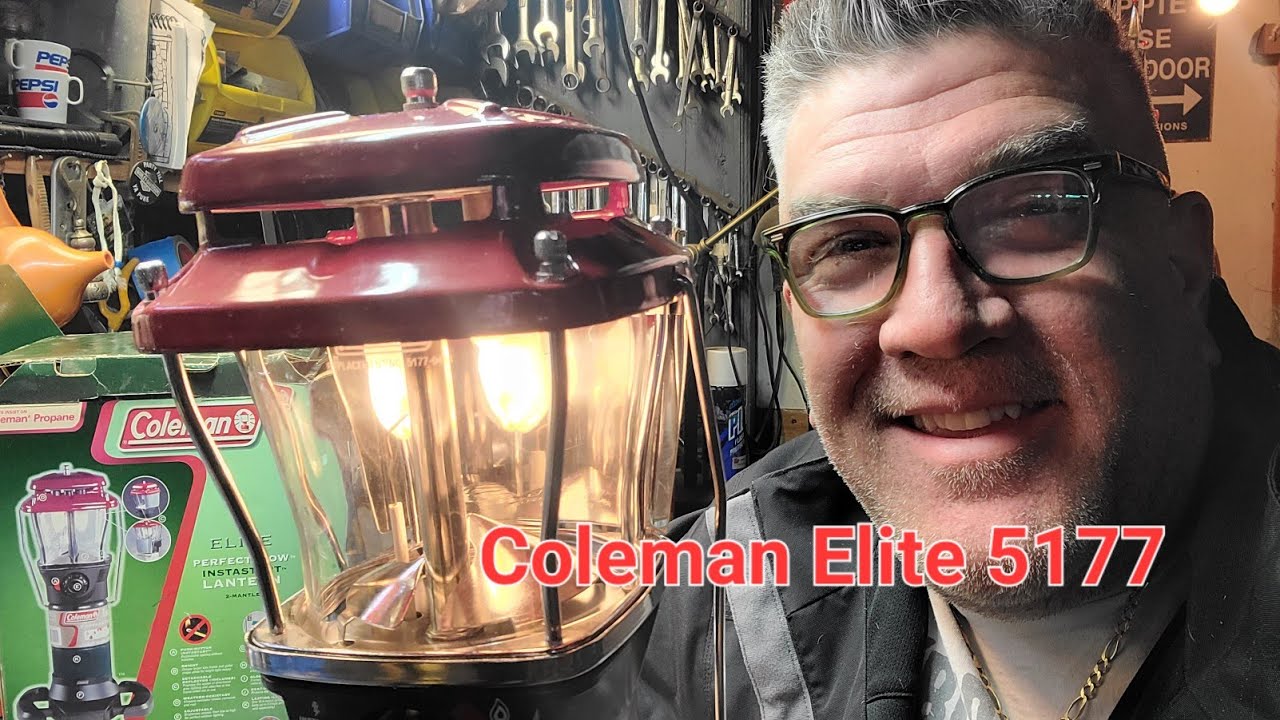 Coleman Elite Perfectflow 5177 Lantern First Light Youtube