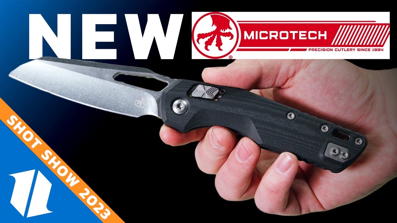 New Microtech Knives Shot Show 2023 Youtube