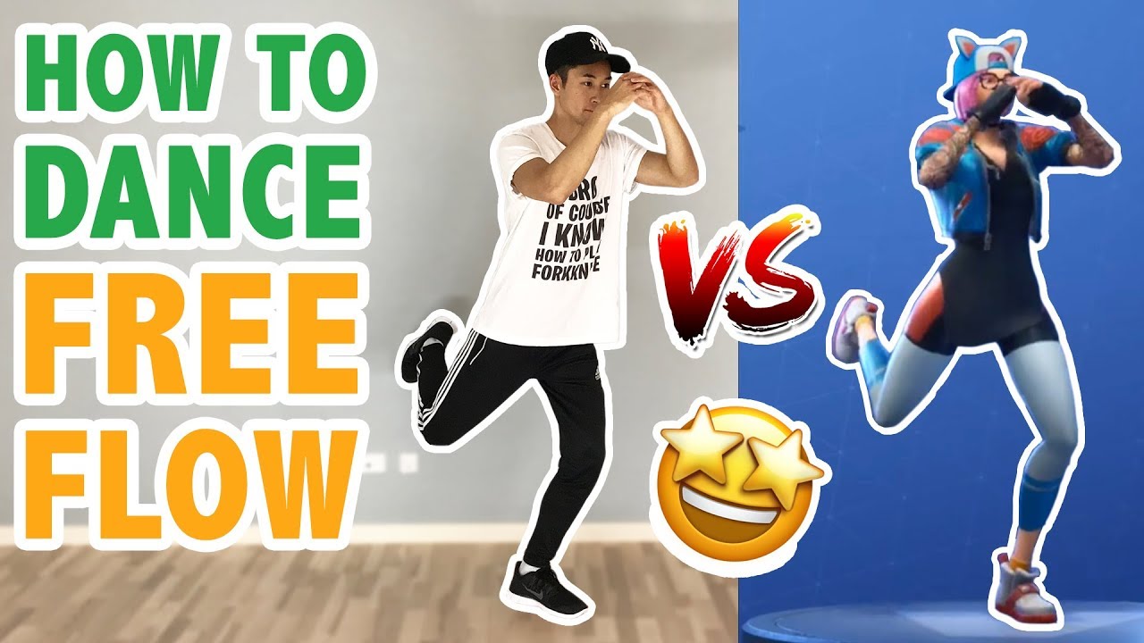 How To Do The Free Flow Dance In Real Life Part 1 Fortnite Dance