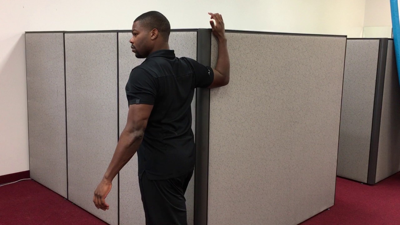 Wall Pec Stretch Youtube