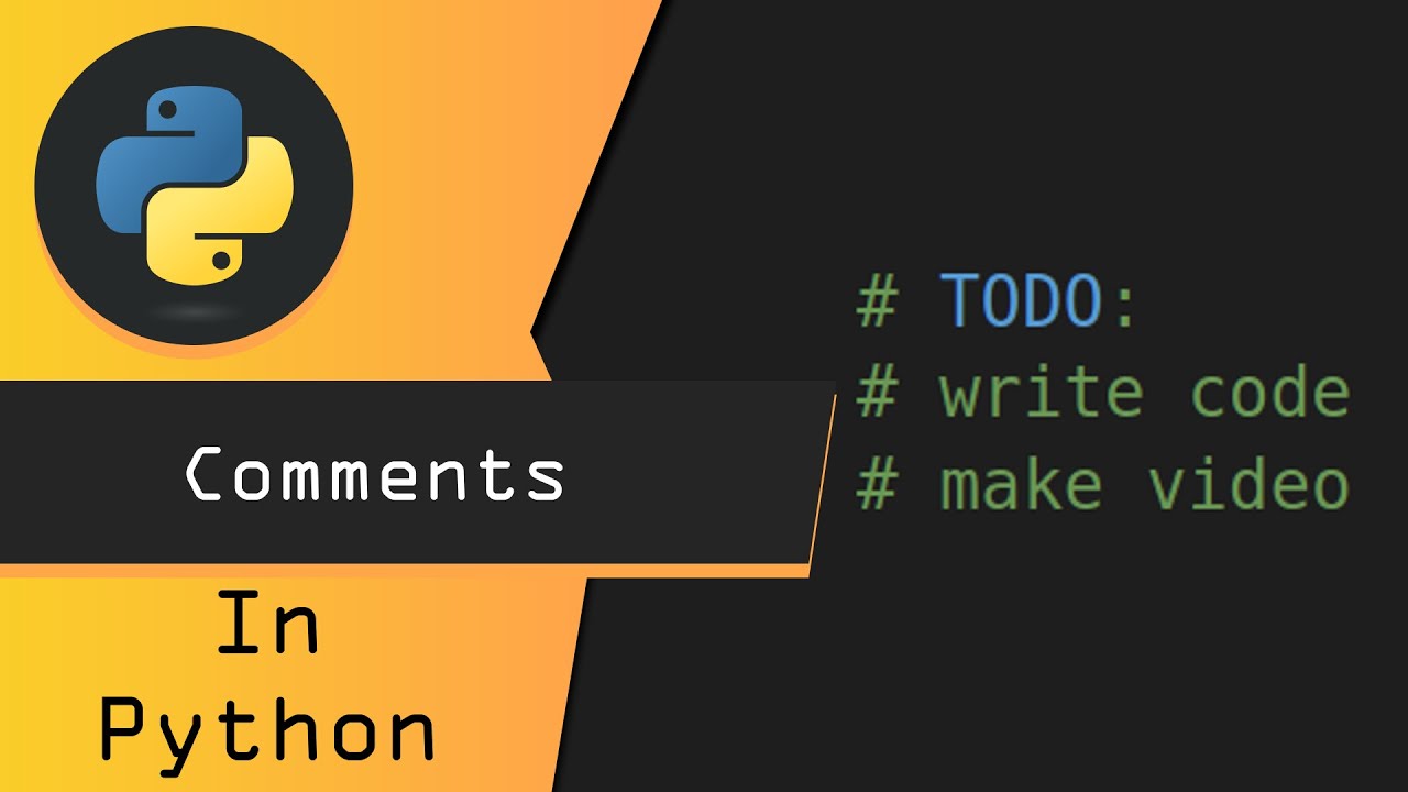 Python Comments Youtube