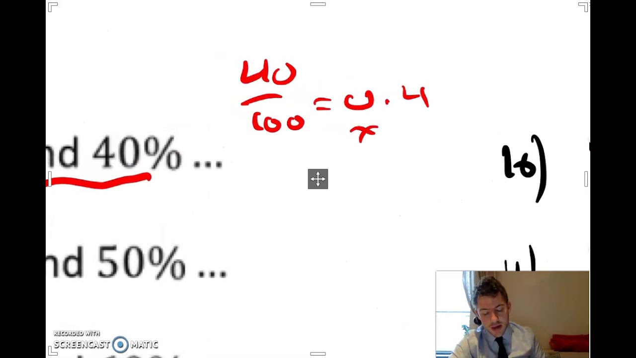 Percentage Multiplier Gcse Maths Youtube