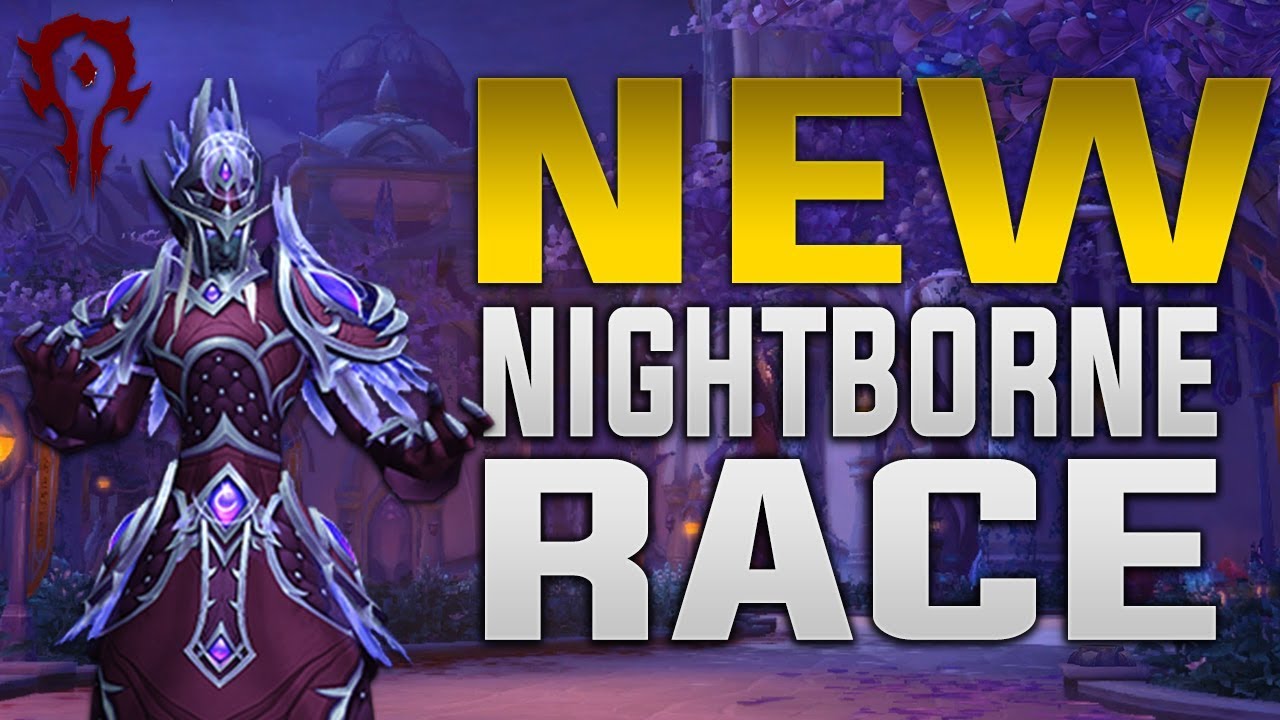 Nightborne Customization Heritage Armor Racials Voices Race