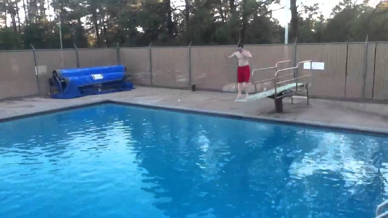 1 And A Half Front Flip Dive Youtube