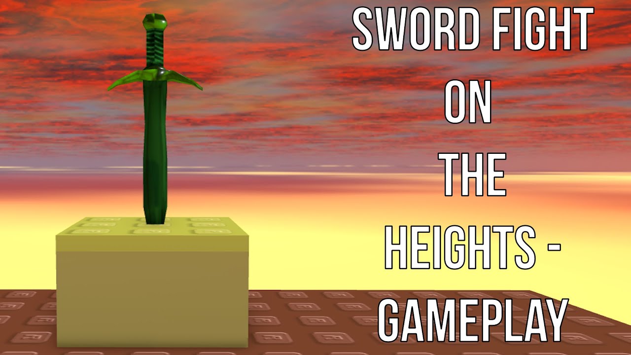 Roblox Retrostudio Sword Fight On The Heights Gameplay No